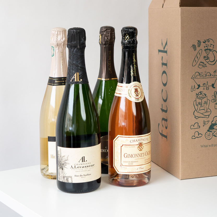 4 Bottles of Champagne Quarterly - Champagne Bundle - Fatcork – fatcork